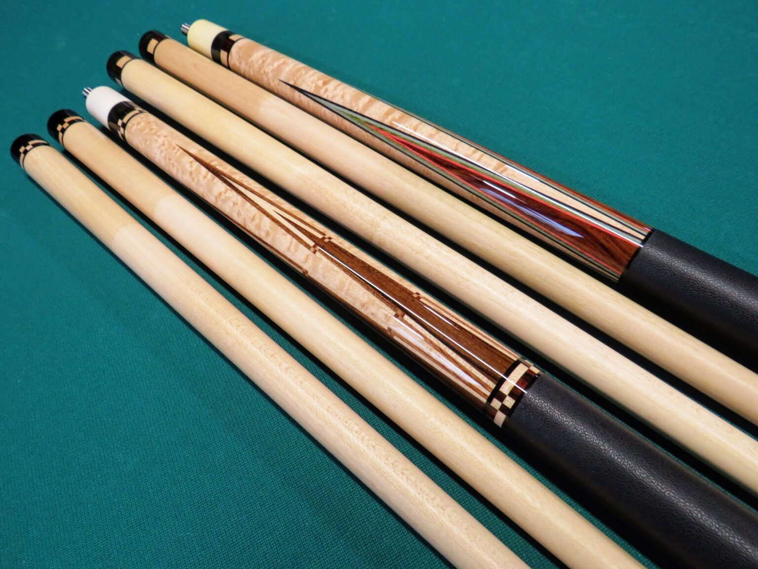 Custom Shop Huebler cues - Proficient Billiards - Pool Cue Repair ...