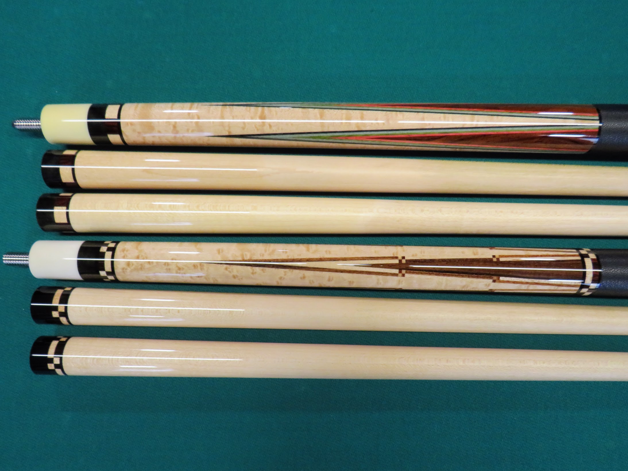 Custom Shop Huebler Cues Proficient Billiards Cue Repair