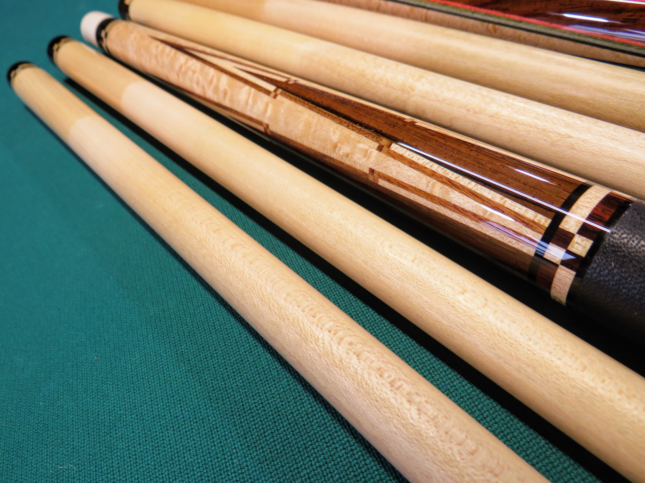 Custom Shop Huebler Cues Proficient Billiards Cue Repair