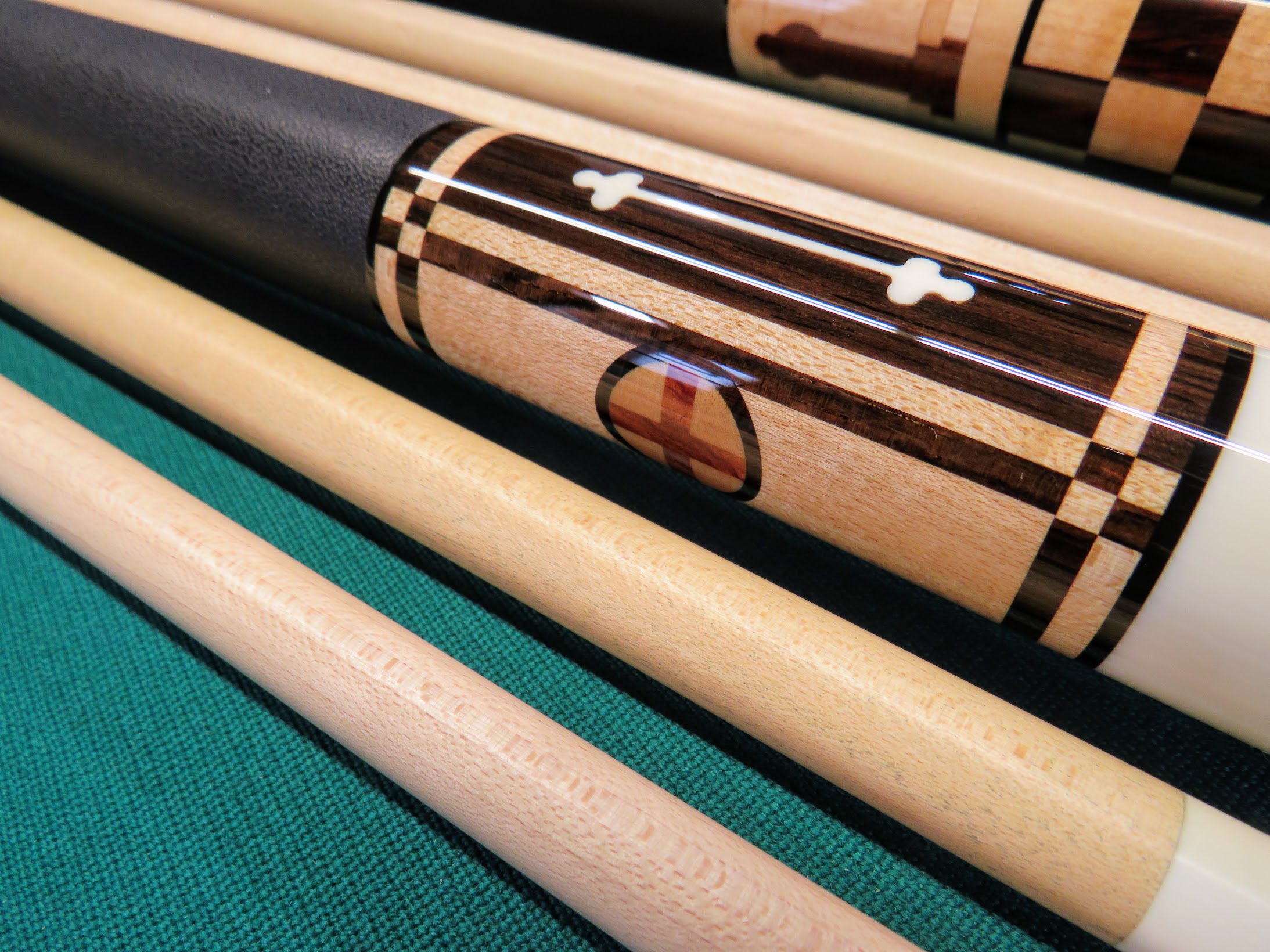 Custom Shop Huebler Cues Proficient Billiards Cue Repair