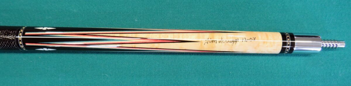 Rare signed Tim Scruggs cue - Proficient Billiards - Pool Cue Repair ...